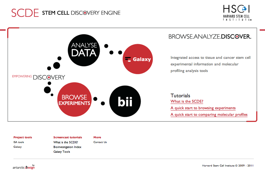 Harvard Stem Cell Discovery Engine published in NAR | ISA tools